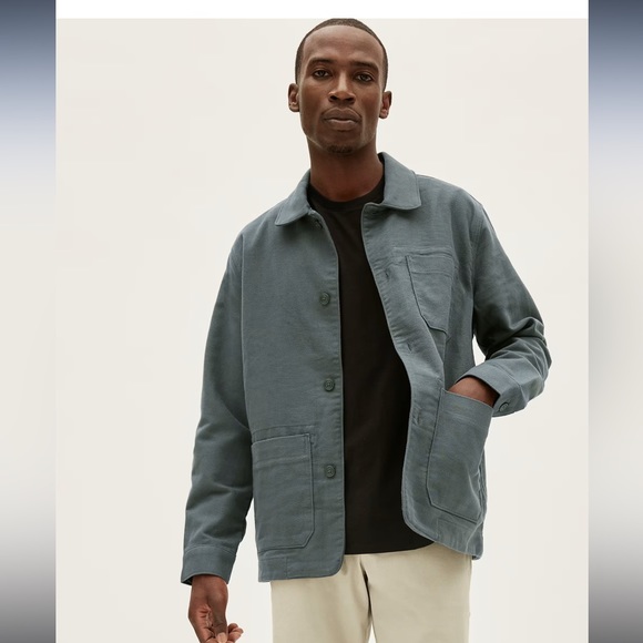 Everlane | Jackets & Coats | Everlane The Flannel Chore Cotton Jacket ...